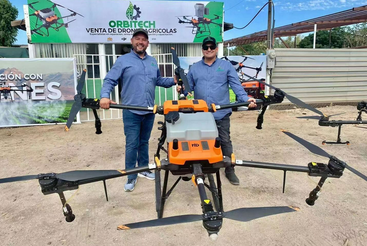 HUIDA TECH's HD540Pro agricultural drone gets to work in Mexican ...